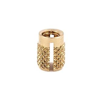 E-Z LOK Threaded Insert for Plastic Flush Brass Thread Inserts M3-0.5 Pack of 50: Amazon.com ...