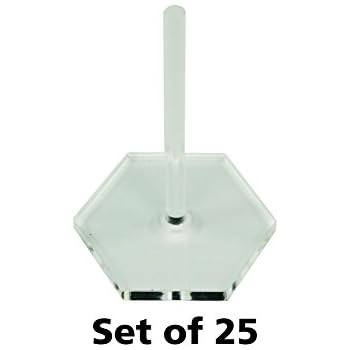 Amazon.com: Litko Game Accessories Acrylic Flight Stands, 30mm Hexagon ...
