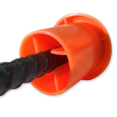 (25-Pack) Safe-Cap Impalement Safety Covers - Professional Grade Rebar ...