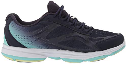 Ryka Womens Devo Plus 2 Fabric Low Top Lace up Running Navy Blazer Size ...
