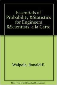 Amazon.com: Essentials of Probability & Statistics for Engineers ...