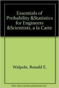 Amazon.com: Essentials of Probability & Statistics for Engineers ...
