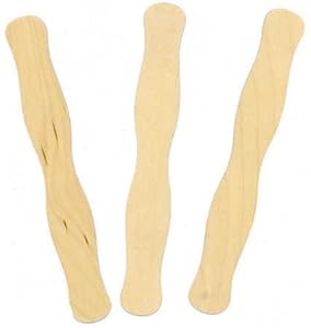 Amazon.com: Bulk Case of 3000 Unfinished Wooden Fan Sticks - Wood Bid ...