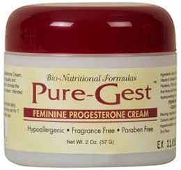 Amazon.com: Pure Gest Progesterone Cream - 2 oz.: Health & Personal Care