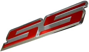 Amazon.com: SS Super Sport RED Highly Polished Aluminum Silver Chrome ...