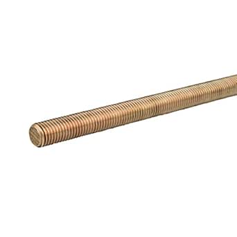 Bronze Threaded Rod, 1/2"-13 Thread Size, 6 Feet Long: Amazon.com ...