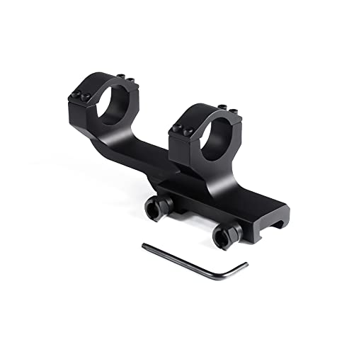 Cantilever Scope Ring Mount 1inch, Dual Ring Picatinny Scope Mount for ...