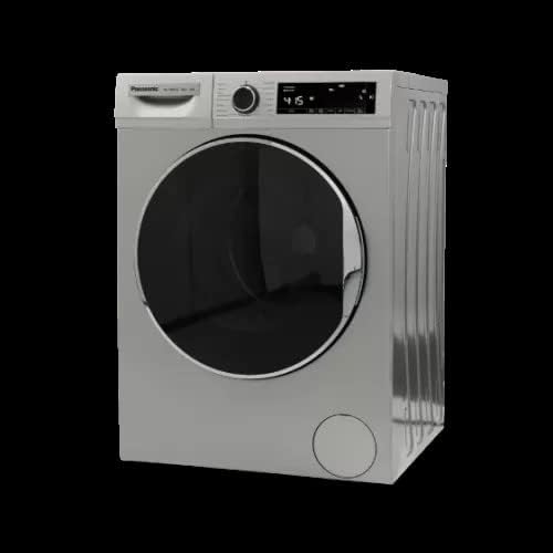 PANASONIC WASHING MACHINE FULL AUTOMATIC 8 KG 1400 RPM SILVER NA-148VB7 ...