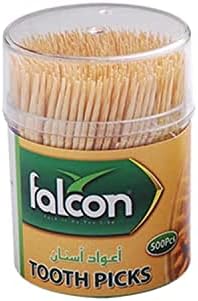 Falcon Bamboo Toothpicks, 500 Pieces price in UAE | Amazon UAE ...