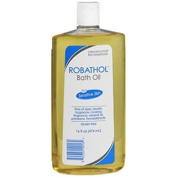 Amazon.com: RoBathol Bath Oil, Sensitive Skin - 16 oz, Pack of 5: Beauty