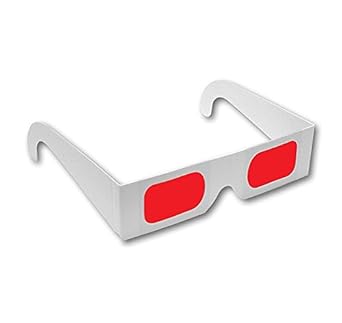 Red Secret Decoder Glasses: Amazon.com: Industrial & Scientific