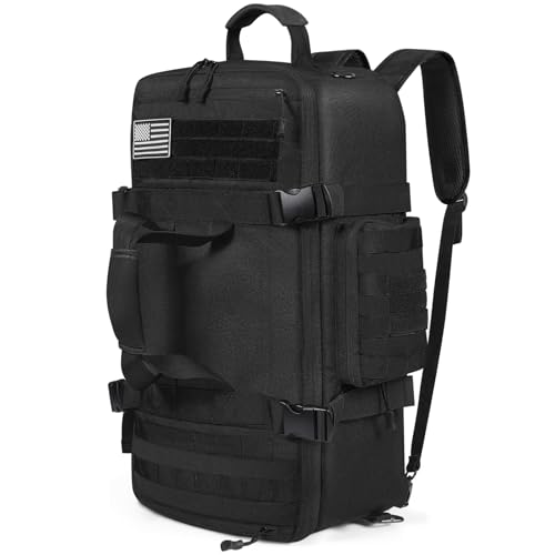 MoopGou Military Tactical Backpack for Men 55/60L Large Army 5 Day ...