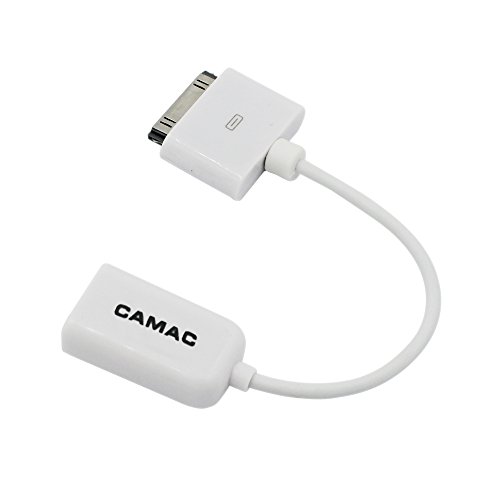 Camac 30 Pin Male Dock Connector to USB Female Cables Adapter Camera ...