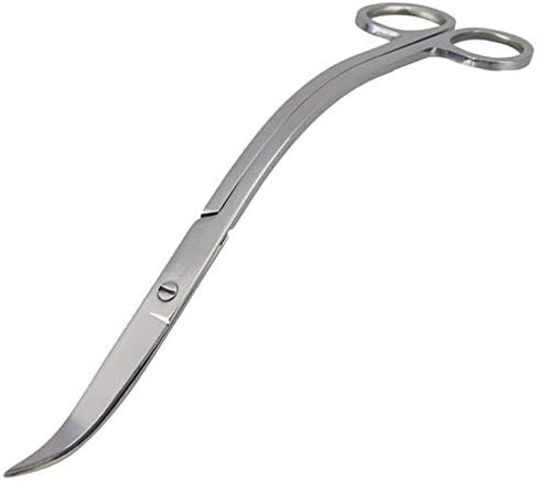 iwobi Stainless Steel Wave Scissors,Aquarium Plant Wave Scissors with ...