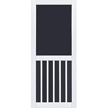 Screen Tight GAN36 Solid Vinyl Screen Door, White, 36-Inch by 80-Inch ...
