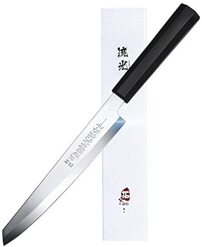 TUO Sashimi Sushi Yanagiba Knife - Japanese Kitchen Knife 8.25" with ...