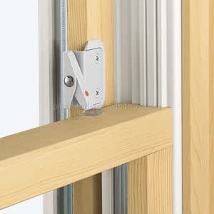 Double-Hung Window Opening Control Device, White Color with Bonus ...