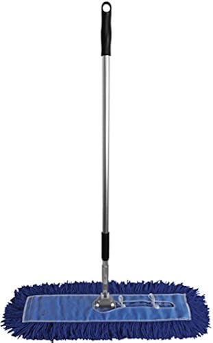 Dust Mop Kit 60" : (1) 60" Blue Industrial Dust Mop, (1) 60" Wire Dust ...