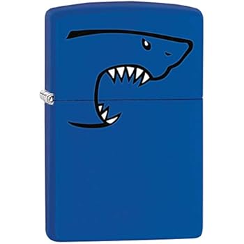 Amazon.com: Cigarette Case Shark with Built on Lighter Holder: Health ...