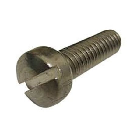 #10-24 x 3/4" Fillister Head Slotted Machine Screw, 100 pk.: Amazon.com ...