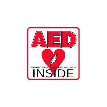Amazon.com: AED Automated External Defibrillator Inside Decal Sticker ...