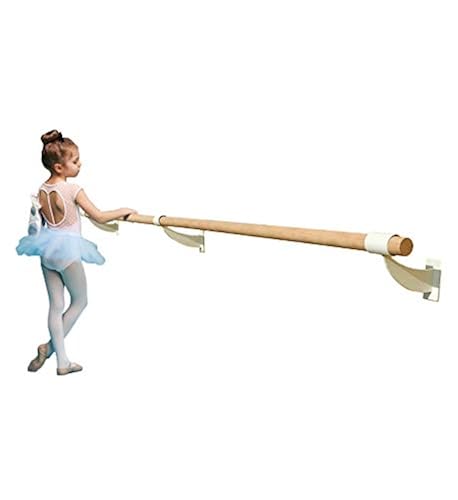 Ballet Barre Single Bar 3 FT Long 1.5” Diameter White for Kids and ...