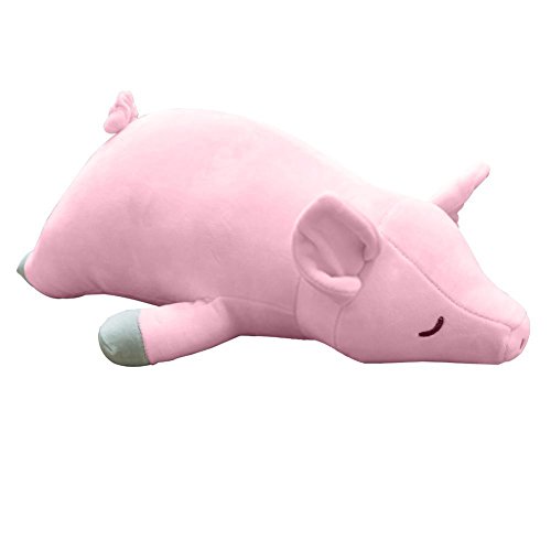 VSFNDB Pig Plush Toy 20 Inch Stuffed Animal Hugging Piggy Throw Pillow ...