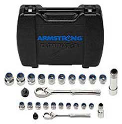 Armstrong 43-087 Eliminator 26pc 3/8" & 1/2" Drive Metric Ratchet ...