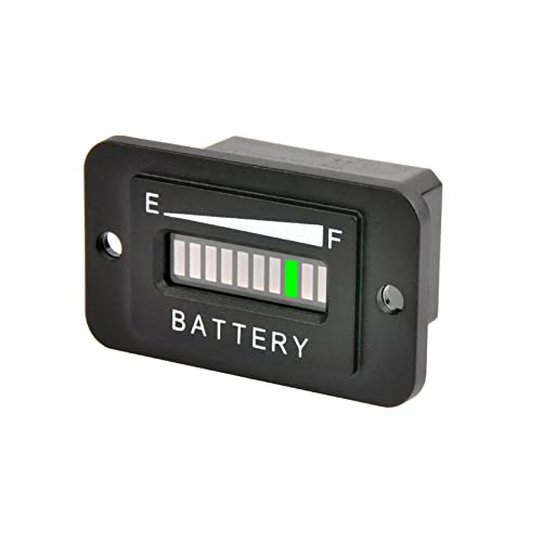 Runleader 48V LED Battery Level Indicator,Programmable Battery Charge ...