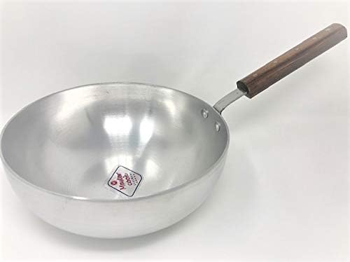 Master Cook Aluminium Deep Biryani Pan with Wooden handle 26cm (No.3 ...