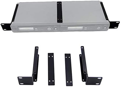 Rhinos Rack Mount Bracket Kit for Shure SLX4 Wireless System (fix 2 ...