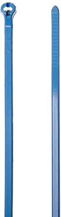 Thomas and Betts TY523M-NDT Detectable Tie, Nylon, 18 lb, 4", Blue ...