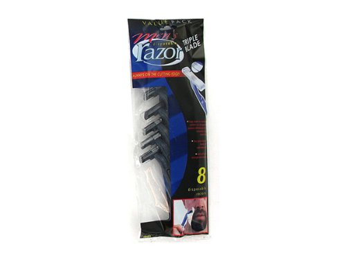 Studio 35 Men's Triple-Blade Disposable Razors - 4
