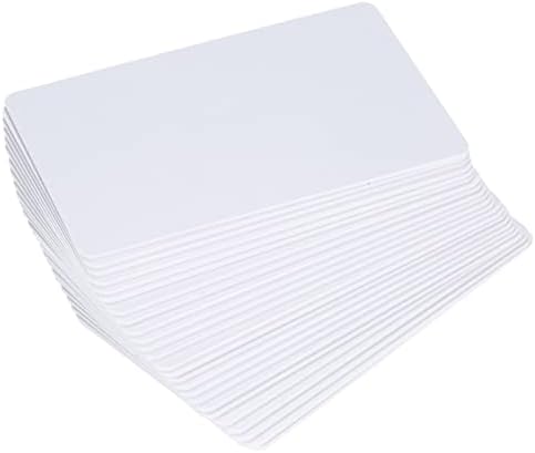 WOSEEN 25pcs/set 125KHz RFID Card Readable Writable Rewrite Blank White ...
