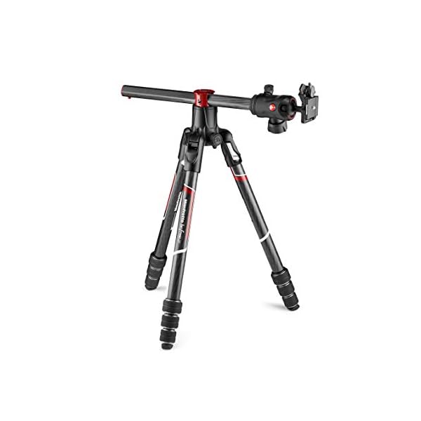 Manfrotto MKBFRC4GTXP-BH Befree GT XPRO Trépied Carbone – Rotule Ball Centrée 496 – M-Lock ...
