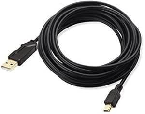 Amazon.com: Extra Long 10 Feet Gold Plated USB Play and Charge Cable ...