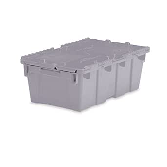 Amazon.com: Medium Storage Tote with Lid 19.7"L x 11.8" W x 7.3"H ...