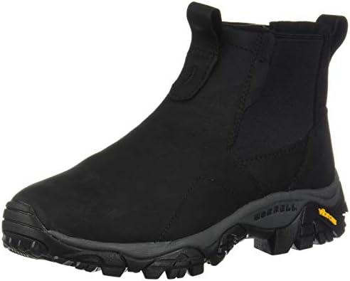 Merrell Men's Moab Adventure Chelsea PLR Wp Boot, Black, 11.5 Wide ...