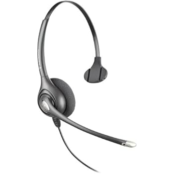 Plantronics CS520 Headset-Stereo-Silver-Wireless-DECT-300 ft-Over-the ...