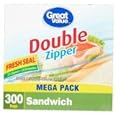 Amazon.com: Great Value Sandwich Bags, 300 count : Health & Household
