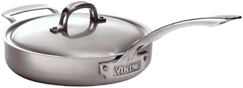 Amazon.com: Viking 7-Ply Stainless 3-Quart Sauté Pan: Kitchen & Dining