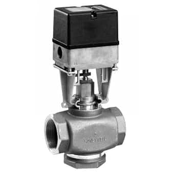 Honeywell Globe valve with Linear Actuator- Black and White - 0901116A ...