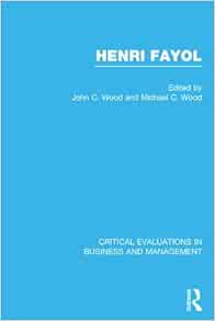 Amazon.com: Henri Fayol V 1 (9780415248181): Wood, John Cunningham: Books