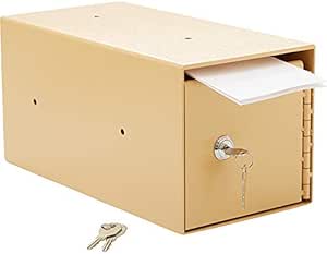 Mountable Cash Drop Box with Tamper-Proof Slot. Great as a Key ...