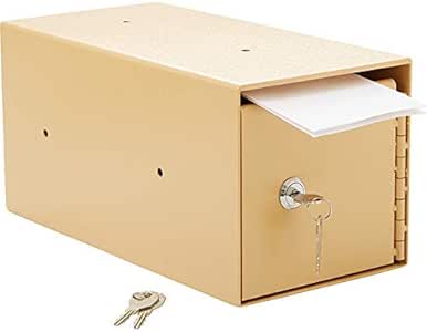Mountable Cash Drop Box with Tamper-Proof Slot. Great as a Key ...