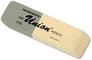 Amazon.com : Paper Mate Union Pen and Pencil Erasers, Box of 24 (70522 ...