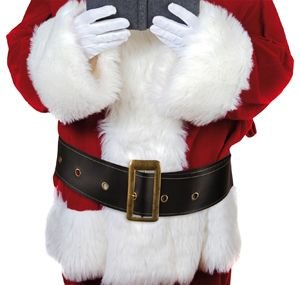 Father Christmas belt deluxe 150cm. XMAS: Amazon.co.uk: Garden & Outdoors