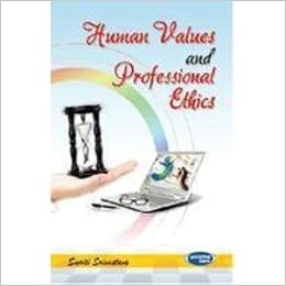 Buy Human Values and Professional Ethics Book Online at Low Prices in ...