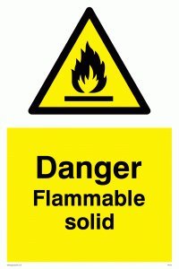Viking Signs Flammable Solid – BigaMart