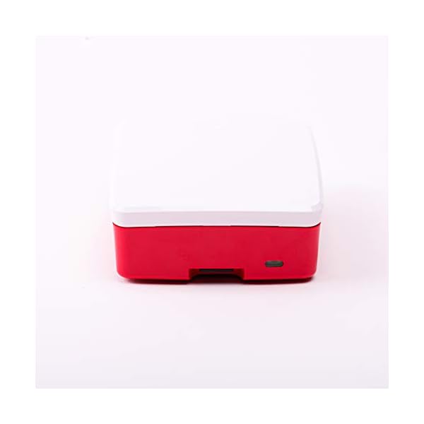 Raspberry Pi 4 Case Redwhite Jaguar Byte